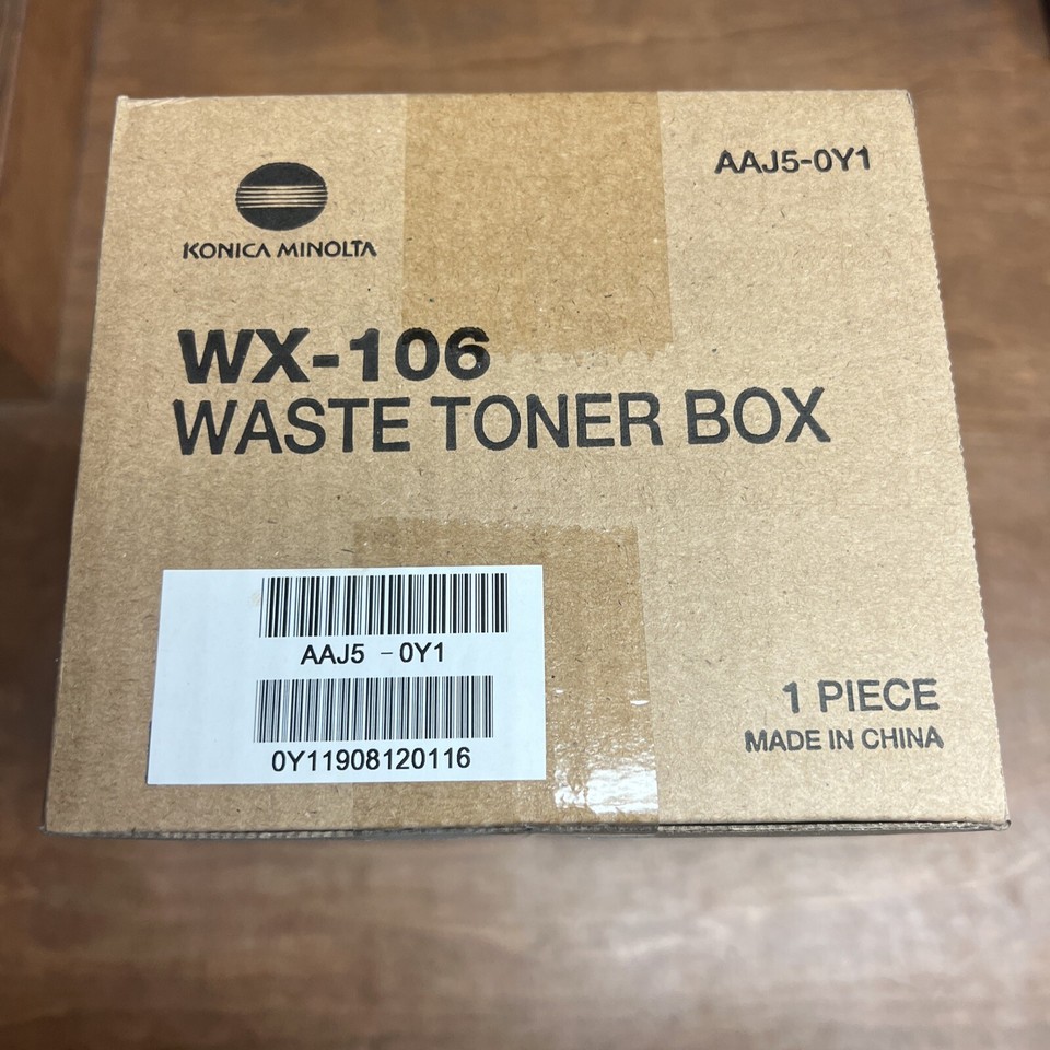 Genuine Konica Minolta WX-106 Waste Toner Box Container | eBay