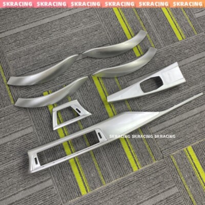 FOR BMW F30 F31 F34 M PERFORMANCE ABS SILVER SPORT INTERIOR TRIM LHD ...