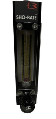 GENUINE Brooks Instrument Sho-Rate Glass Tube Flow Meter 1350EPC5AED1A ...