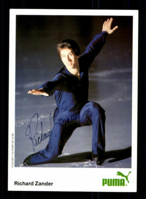 Richard Zander Autogrammkarte Original Signiert Eiskunstlauf + A 211735 ...