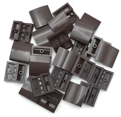 Lego New Dark Brown Slope Curved 2 x 2 Sloped Pieces | eBay