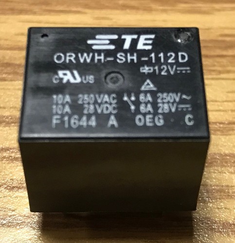 Relay Switch 12volt coil ORWH-SH-112D 10A 250VAC/28VDC PCB Mount | eBay