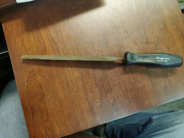 Snap-on Tools USA Flat File Red Hard Handle Hf-615 for sale online | eBay