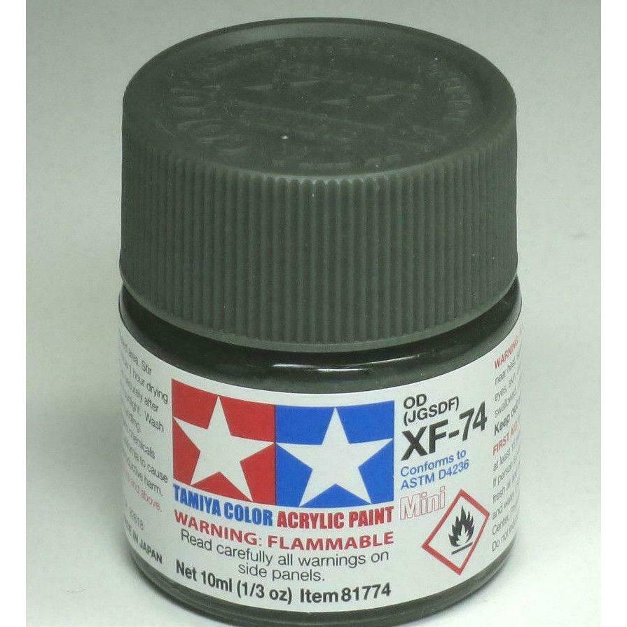 Tamiya Color - XF-74 OD (JGSDF) (1/3 Oz) | eBay