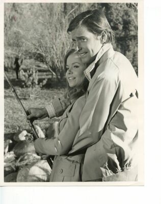 RENNIE JARRETT JOHN FINK NANCY TV SERIES 1970 ORIGINAL 7X9" PHOTO # ...