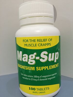 Mag-Sup 100 tablets Petrus Magnesium supplement MAGSUP | eBay