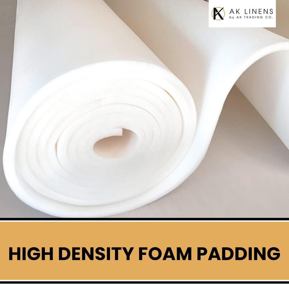 High-Density 1/4" Closed Cell Foam Padding - 56" Wide Upholstery Craft ...