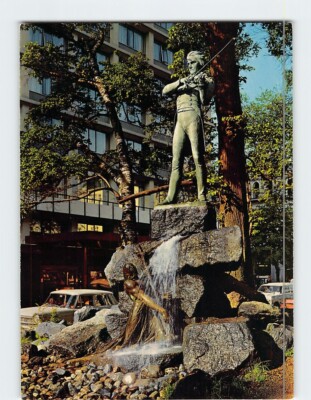 Postcard Statue of Ole Bull Norway | eBay Australia