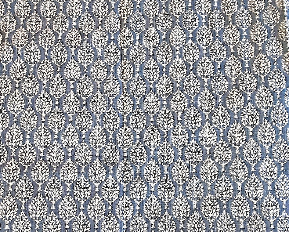 Vintage ILIV Design Dark Teal Cotton Furnishing Fabric - Designed UK ...