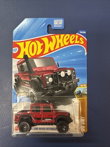 2025 Hot Wheels #179 HW Dirt 10/10 '15 LAND ROVER DEFENDER DOUBLE CAB ...