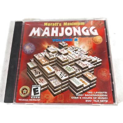 Moraffs Maximum Mahjongg Vol 2 Windows 98/ME/XP Good Used | eBay