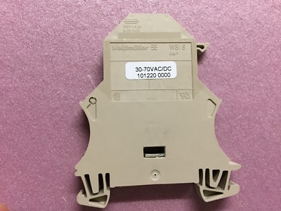 Weidmuller WSI 6/LD 30-70 VAC/DC terminal block with LED indicator 7pcs ...