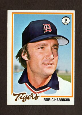 1978 Topps Baseball Card #536 Roric Harrison - Detroit Tigers | eBay