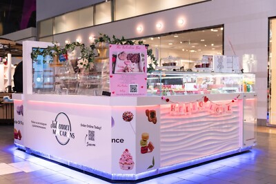 10 by 10 dessert Kiosk - highly functional - Under counter - Screen ...