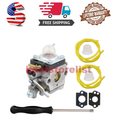 Carburetor kit For Poulan WeedEater PE550 GE21 Gas Edger Walbro WT-630 ...