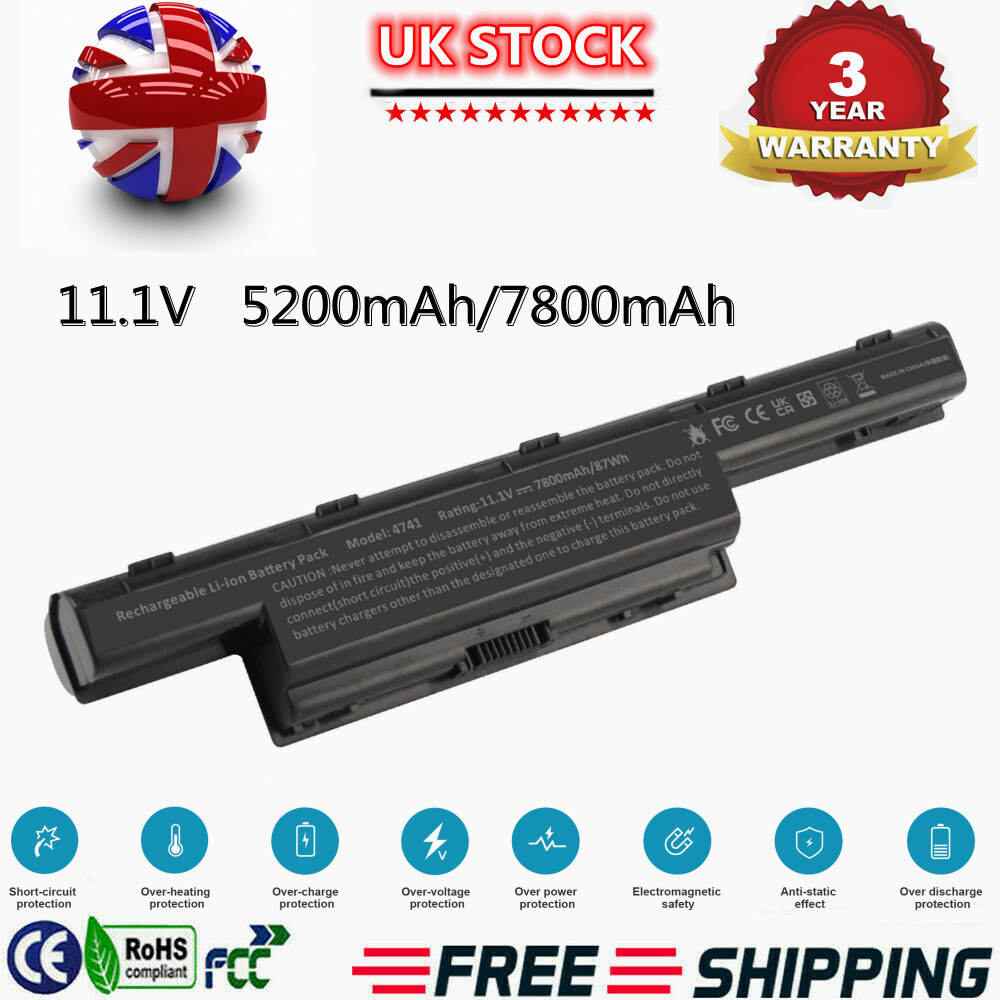 AS10D31 AS10D41 AS10D51 AS10D61 AS10D71 AS10D75 Battery For Acer Aspire ...