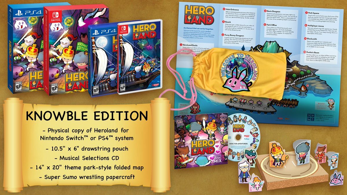 Heroland Knowble Edition PS4 Neuf Scellé PLAYSTATION 4 US Édition Spéciale | eBay