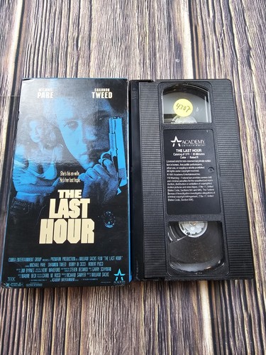 THE LAST HOUR 1991 Michael Paré, Shannon Tweed, Bobby Di Cicco VHS ...
