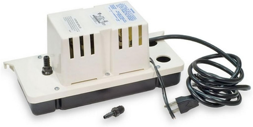 Low Profile Pump ABS 1 GPM Safety Switch Condensate Removal HVAC Drain ...