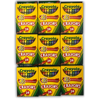 Crayola 24 Count Assorted Color Crayons Lot of 9 Packs | eBay