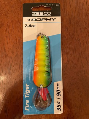 Zebco Trophy Spoon Z-Ace Fire Tiger 35g/90mm | eBay