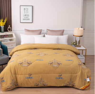 Camel wool comforter warm winter wool quilt luxury thicken queen twin ...