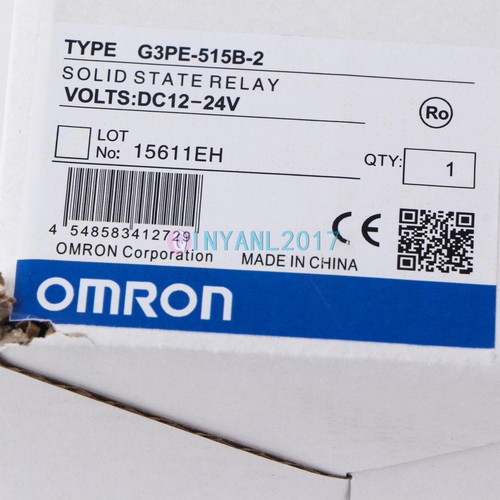 OMRON Solid State Relay G3PE-515B-2 DC12-24 For Heater | eBay