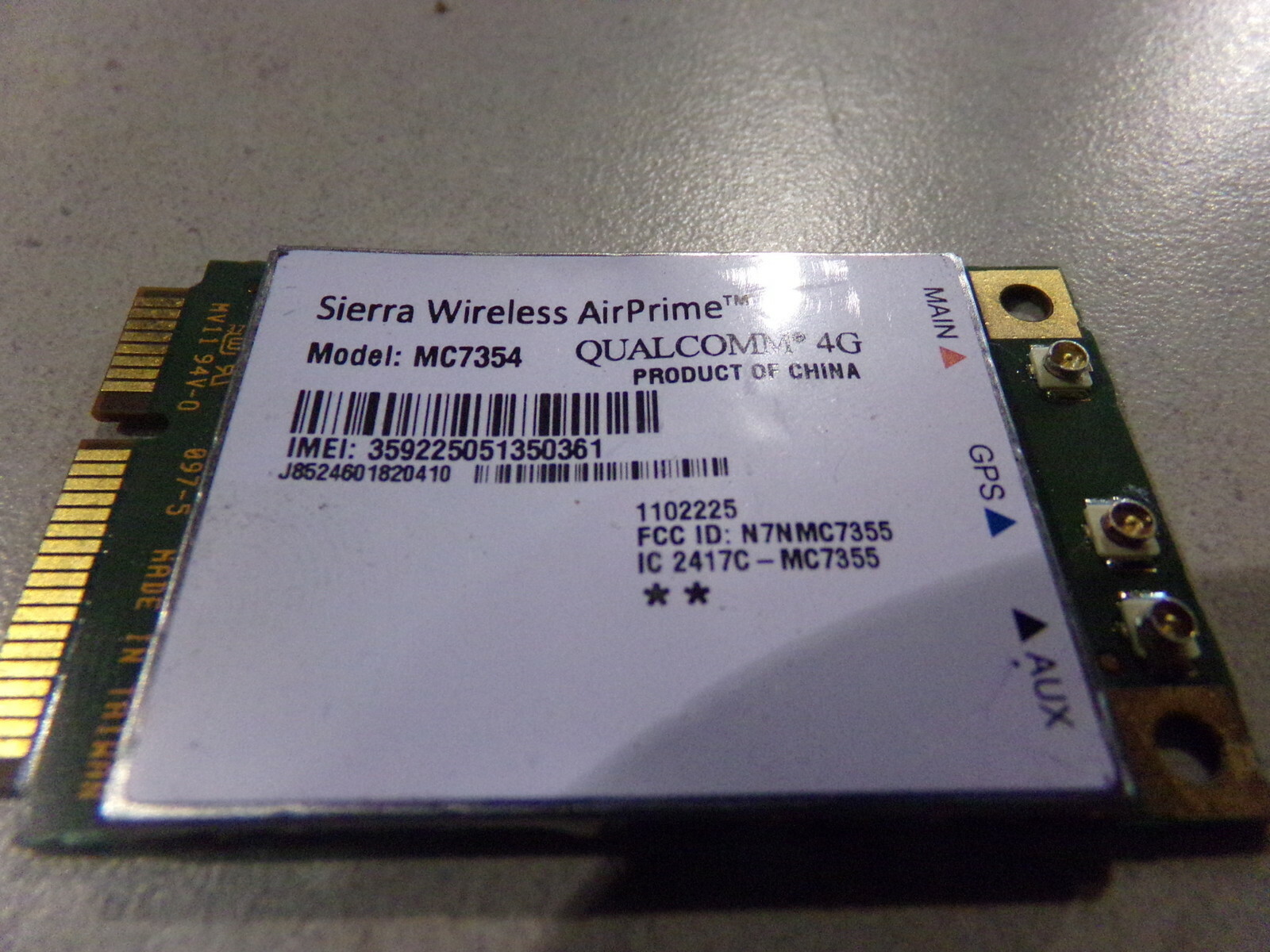 Sierra Wireless MC7354 Air Prime Qualcomm 4G Module *FREE SHIPPING* | eBay