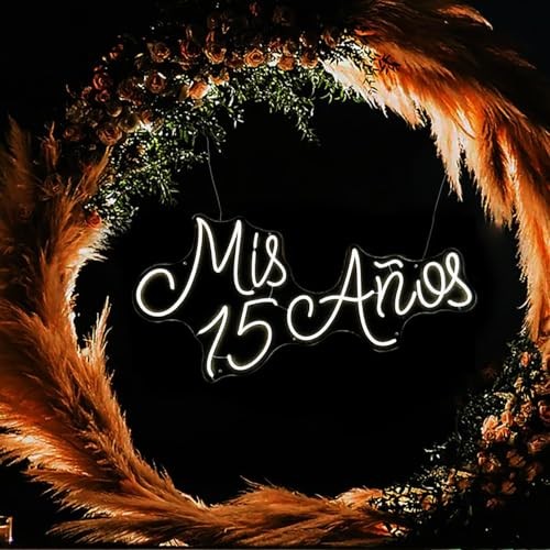 Mis 15 Años Neon Light Custom 15th Birthday Party Led Neon Mis 15 Años ...