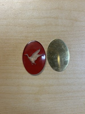 Vintage Ithaca Model 37 Shotgun Red Plastic Duck Grip Cap & Reversible ...