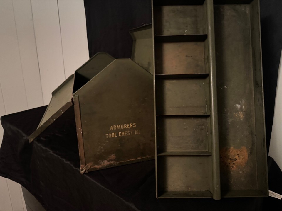 WWII US MILITARY M1 ARMORER’S TOOL CHEST Box M1 Garand Carbine WW2 | eBay