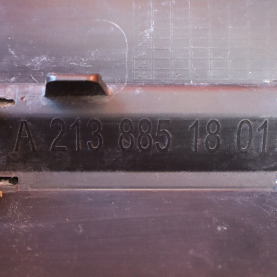 MERCEDES E300 BUMPER DIFFUSER REAR VALANCE 2017 2018 2019 2020 ...