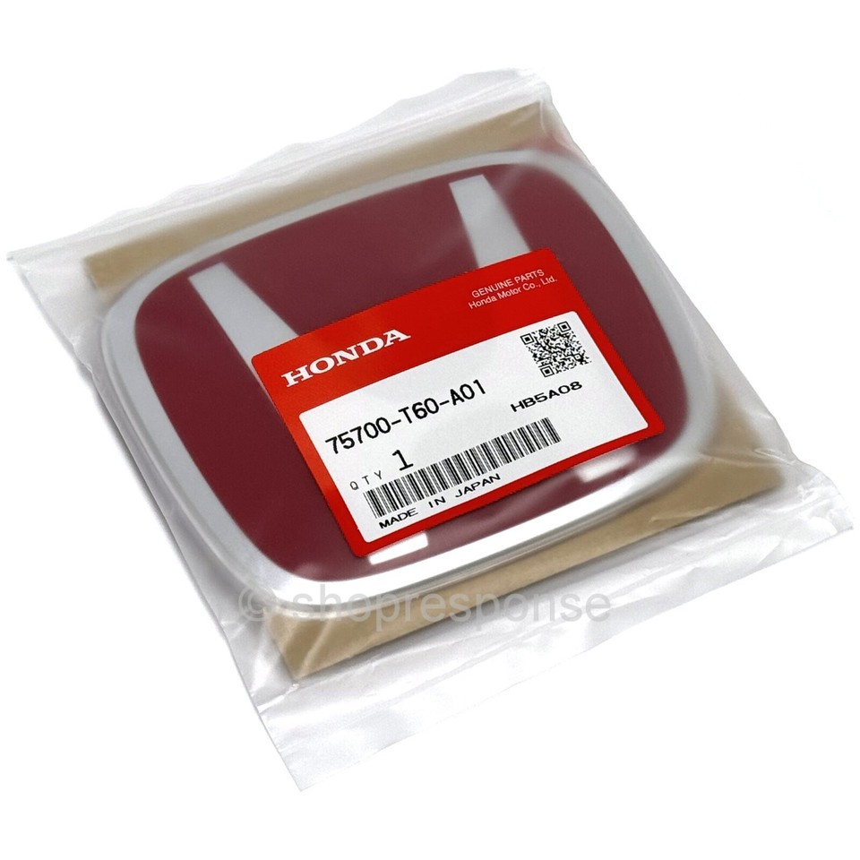 OEM Honda 23-25 Civic Type R FL5 Front Grill Red H Emblem Badge 75700 ...