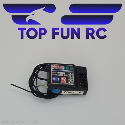 Hitec RCD8600 Micro 555 Dual Conversion, Ultra Narrow Band, 4 Channel ...