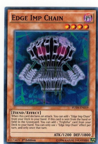 Edge Imp Chain FUEN-EN019 X 3 1st *English* YUGIOH | eBay