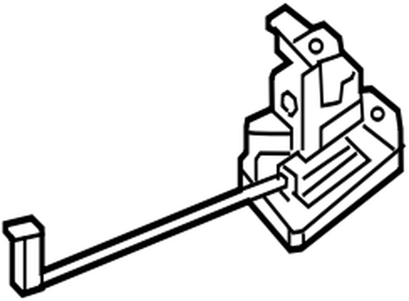 90502-1HM1A Nissan Lock assy-back door 905021HM1A, New Genuine OEM Part ...