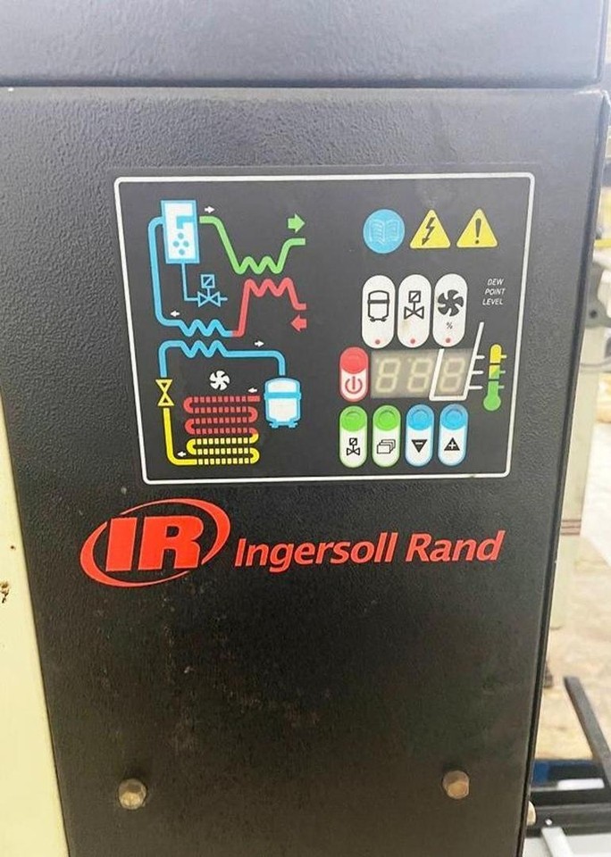 15 Hp Ingersoll Rand R11i-A135 TAS Rotary Screw Air Compressor & 400 ...