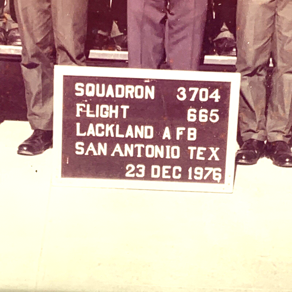 Air Force Photo Squadron 3704 Flight 665 Lackland AFB Texas Dec 23 ...