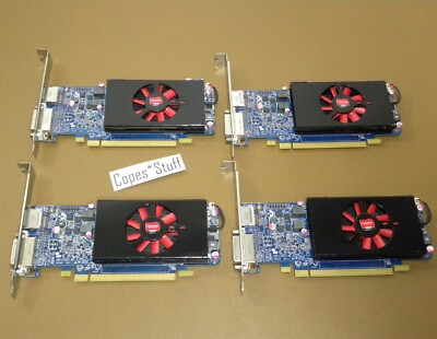 Lot (4) AMD Radeon HD 7570 CN-0Y7XRF ATI-102-C33402(B) 1GB Video Card ...