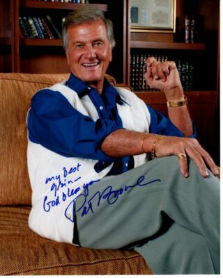 PAT BOONE Signed 8x10 Photo w/ Hologram COA GREAT CONTENT | eBay