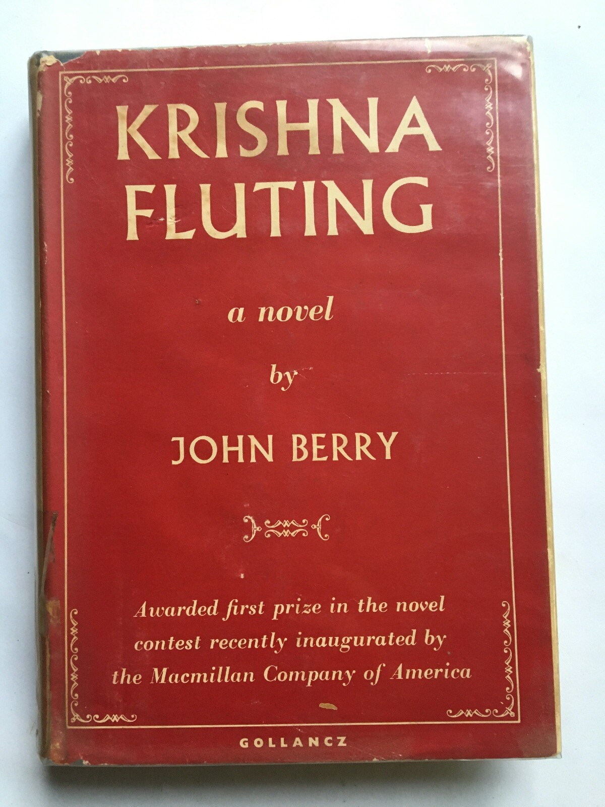 John Berry KRISHNA FLUTING 1959 1st Ed. HC Book | eBay