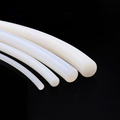 Solid Sealed Strip Silicone Rubber Round Gasket Flexible Waterproof ...