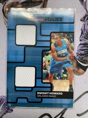 2007-08 Bowman Relics Dwight Howard Dual Patch /199 - Mint Jersey/Relic ! | eBay