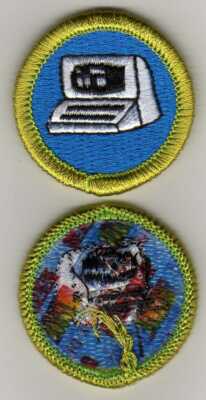 Computers Merit Badge, Type J "Scout Stuff" Back (2002-10), Mint! | eBay