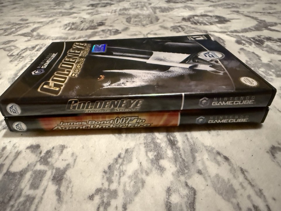 007 James Bond Nintendo GameCube Game Bundle (Agent Under Fire ...