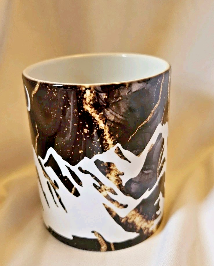 Set Of 3 Nature Themed Coffee Mugs- 11oz- Landscape Series | eBay