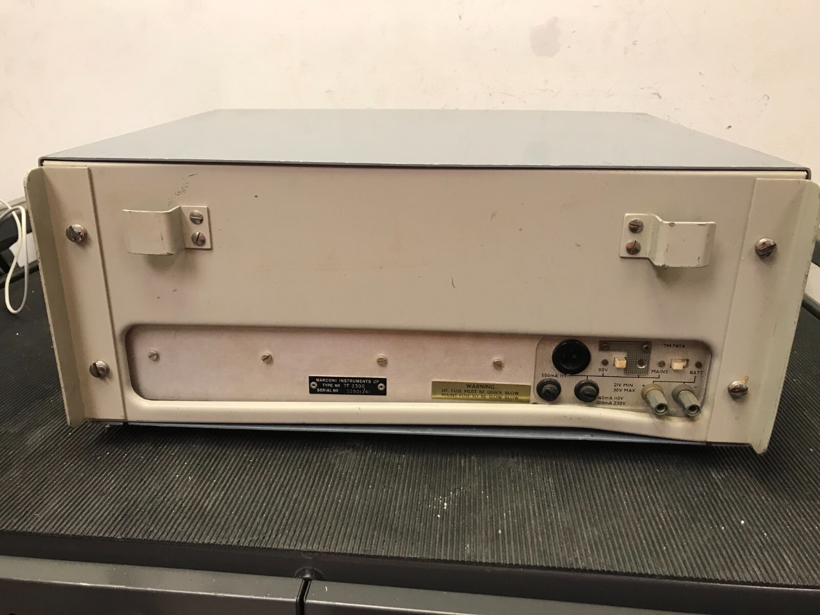 Marconi Instruments TF2300 FM/AM Modulation Meter For Parts 53901/41 | eBay