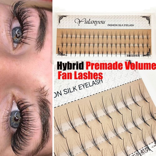 Fan Lashes Premade Volume Fan Eyelashes Extension Natural Long Volume ...