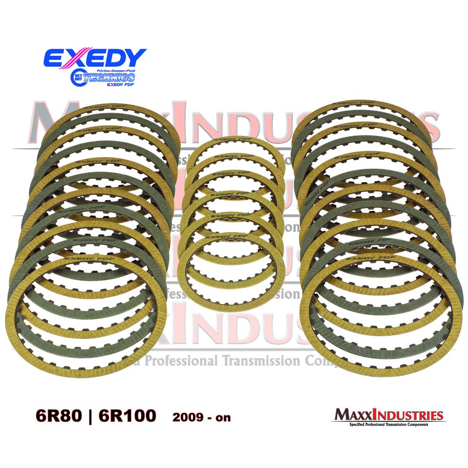 6R80 6R100 Ford Transmission Rebuild Kit Transtec 2014-up Mustang F150 ...