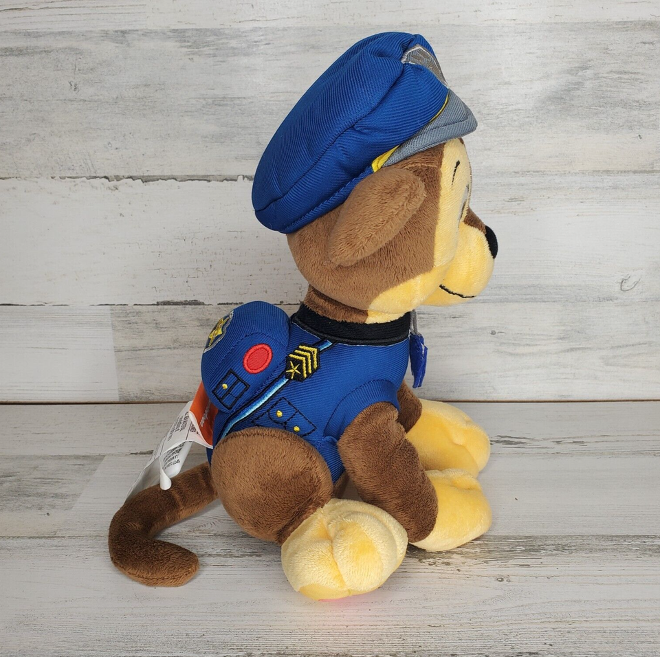 Nickelodeon Paw Patrol CHASE Police Dog Plush Stuffed Animal Toy 11 ...
